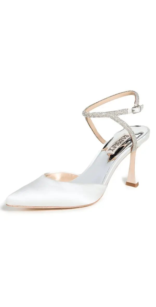 Badgley Mischka Kamilah Pumps - Soft White