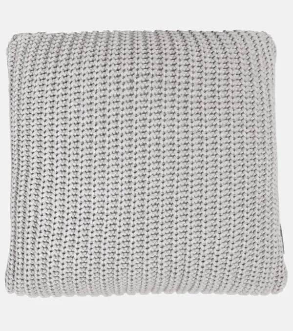 Brunello Cucinelli Cotton-blend Knit Cushion
