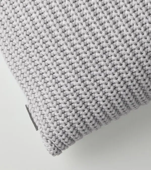 Brunello Cucinelli Cotton-blend Knit Cushion