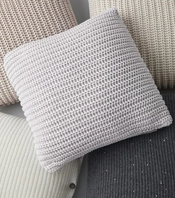 Brunello Cucinelli Cotton-blend Knit Cushion