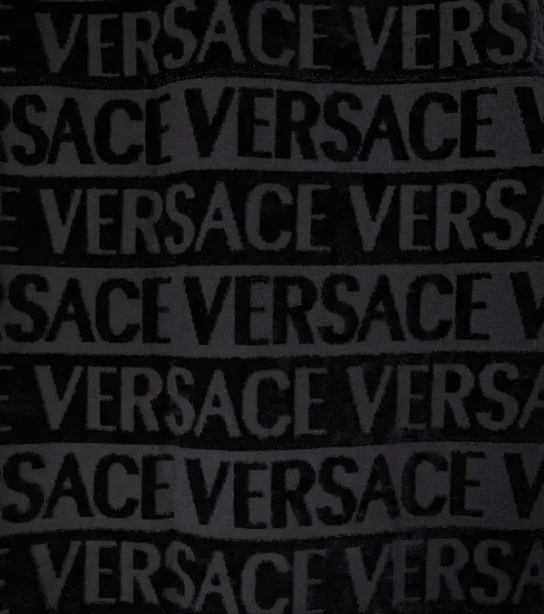 Versace Barocco Cotton Bathrobe - Multicoloured
