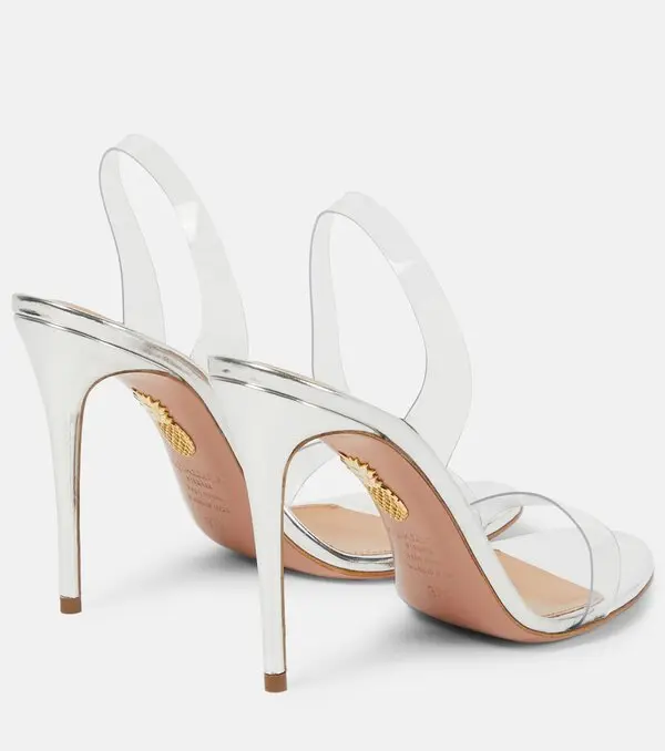 AQUAZZURA So Nude 105 Sandals - Multicoloured