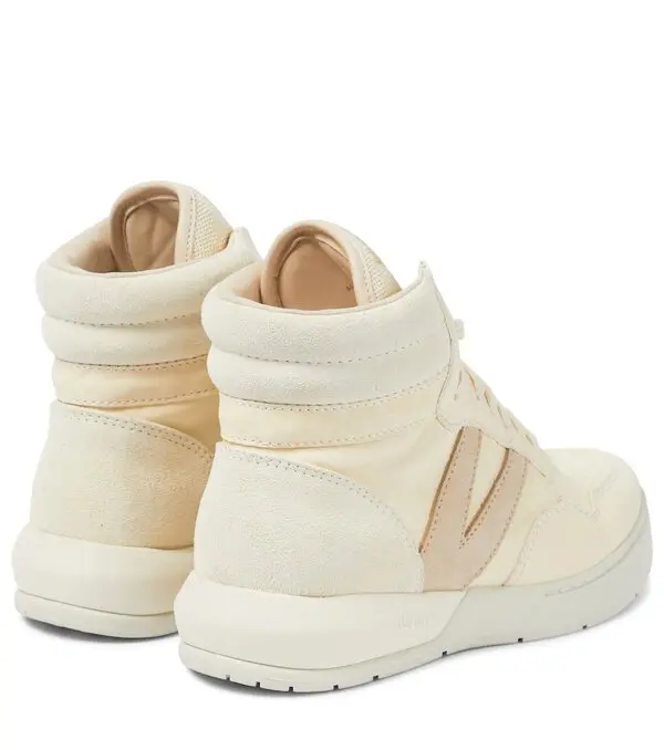 Visvim Chamberlain Leather High-top Sneakers