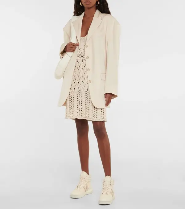 Visvim Chamberlain Leather High-top Sneakers