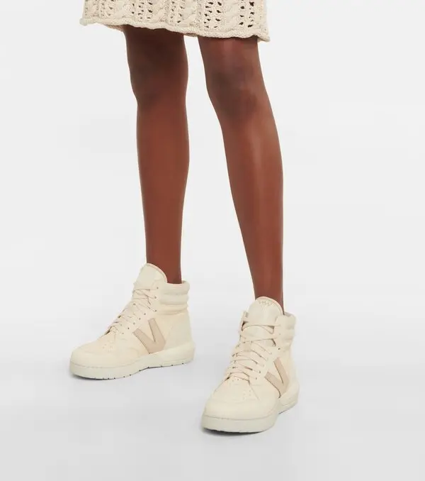 Visvim Chamberlain Leather High-top Sneakers