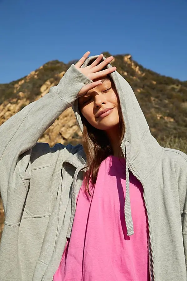 Free People All Your Love Logo Hoodie