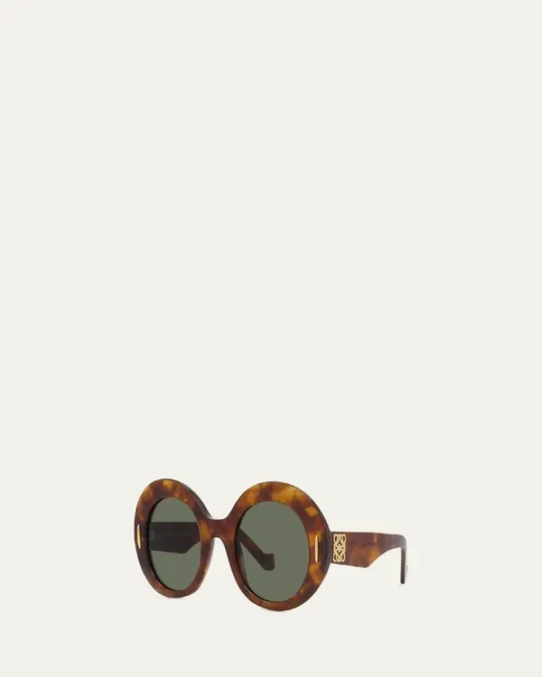 Loewe Anagram Round Sunglasses