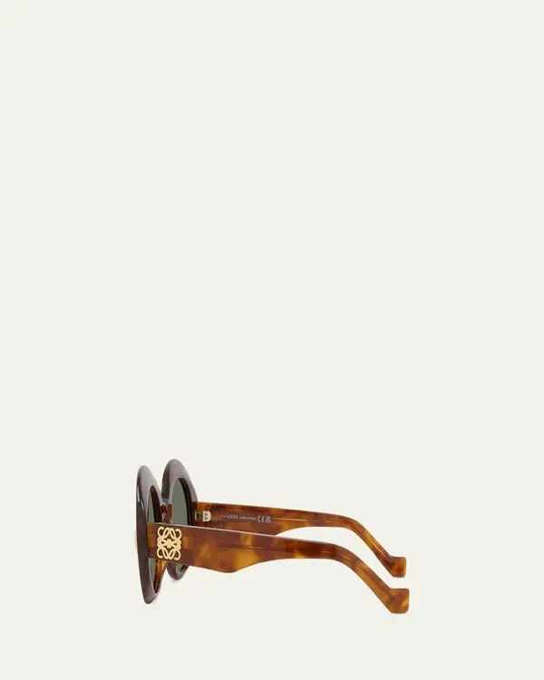Loewe Anagram Round Sunglasses