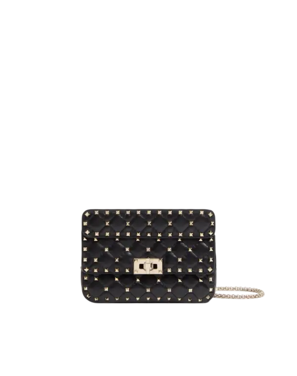 Valentino Garavani Rockstud Spike Bag - Black