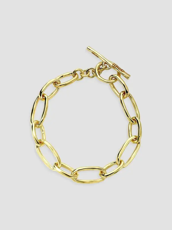 Ippolita Classico 18k Green Oval-link Bracelet - Gold