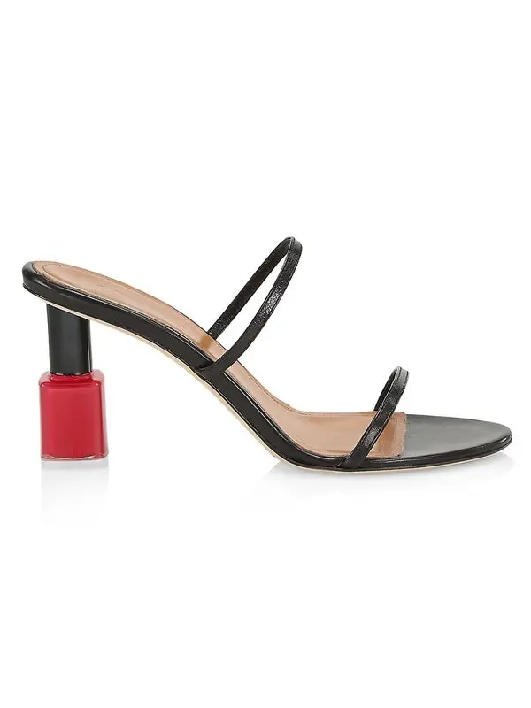 Loewe Nail Polish Leather Mules