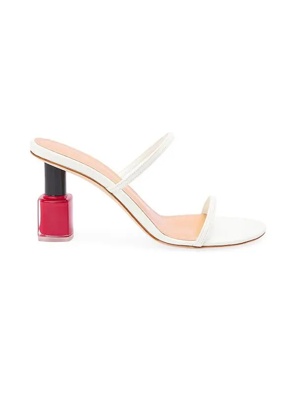 Loewe Nail Polish Leather Mules