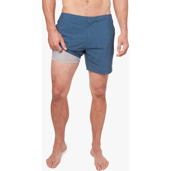 FAIR HARBOR The Sextant Swim Trunks - Navy Juniper