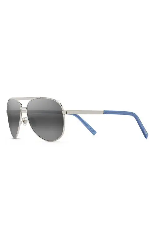 Maui Jim Seacliff 61mm Polarized Aviator Sunglasses