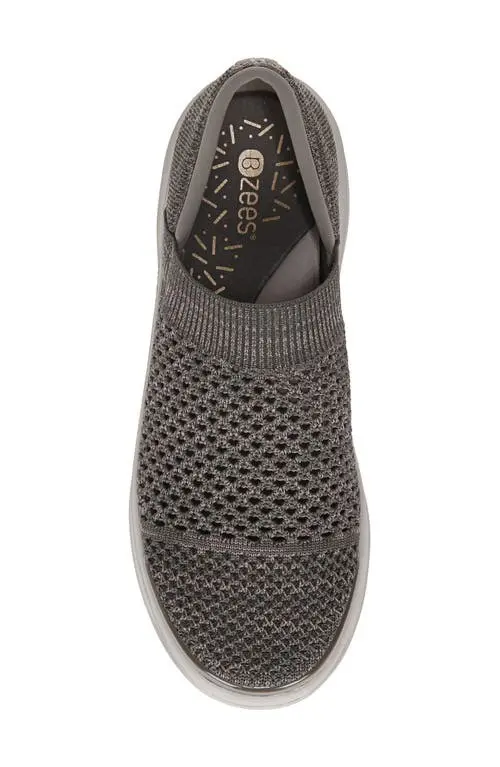 LIFESTRIDE Bzees Charlie Knit Slip-on Sneaker - Morel