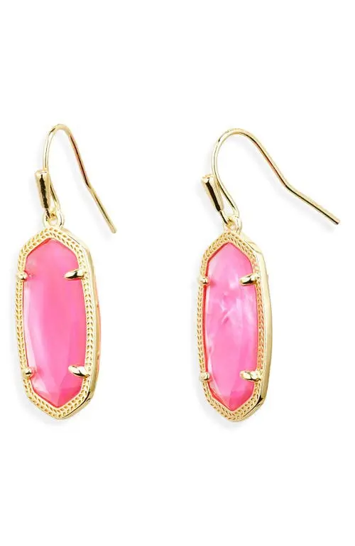 Kendra Scott Dani Stone Drop Earrings - Gold Azalea Illusion