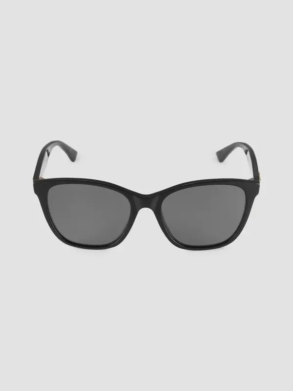 Bottega Veneta New Classic 55mm Cat-eye Sunglasses - Black