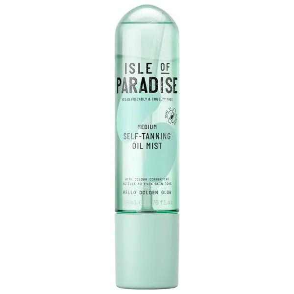 ISLE OF PARADISE Self-tanning Oil Mist - Medium