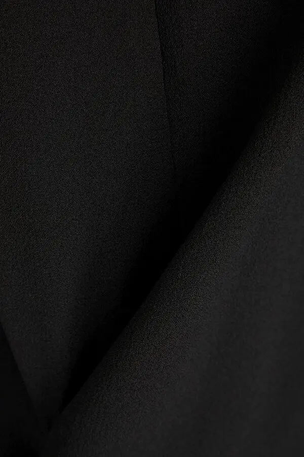 GANNI Crepe Mini Dress