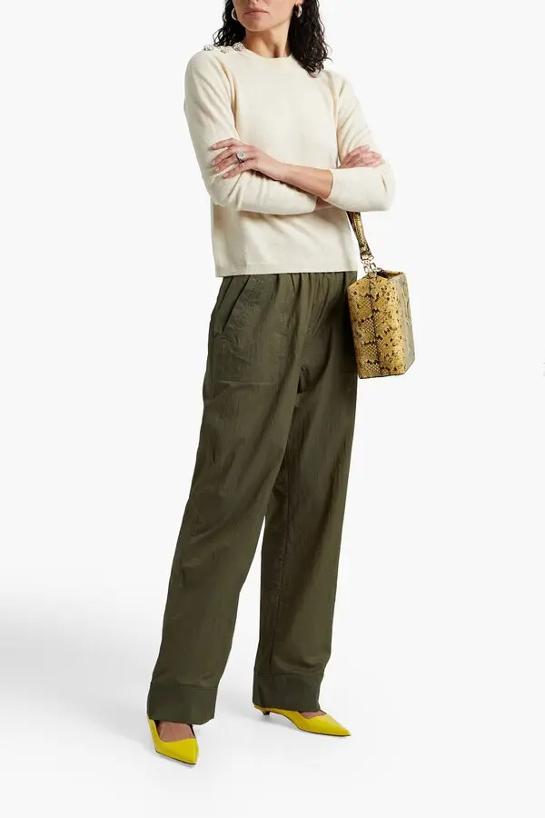 GANNI Kalamata Shell Track Pants