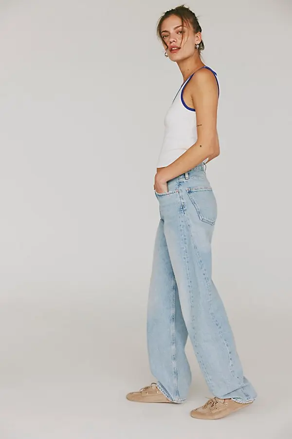 AGOLDE Luna Pieced Jeans - Addition