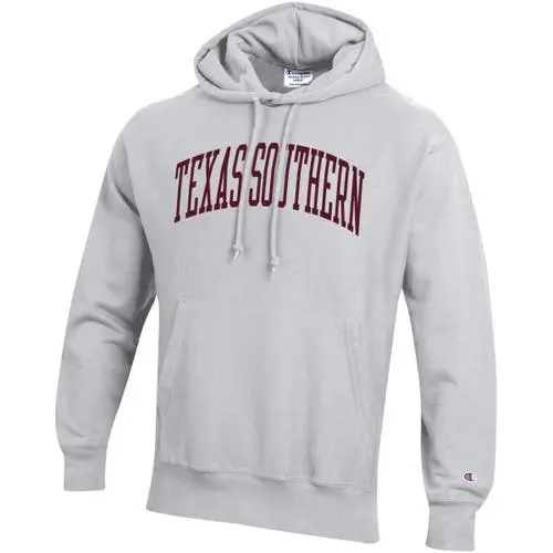 Champion Texas Southern Tigers Tall Arch Pullover Hoodie - Gray