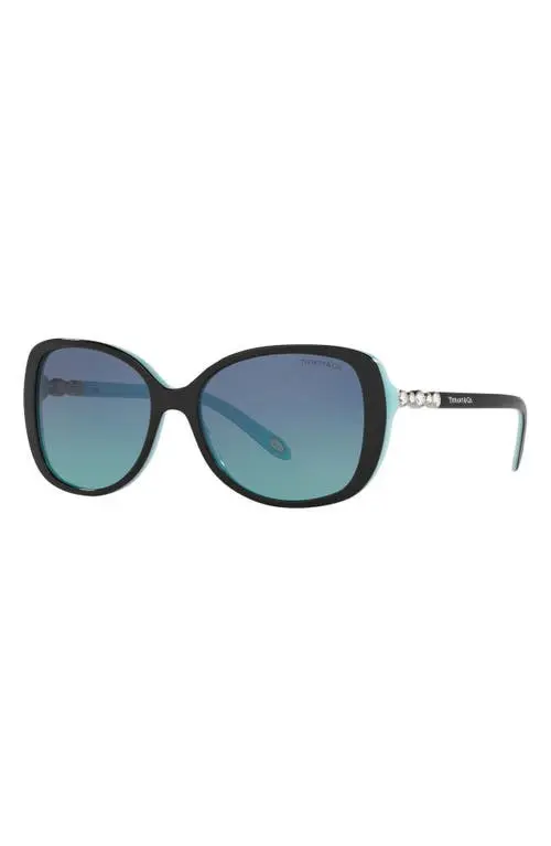 Tiffany & Co. 55mm Butterfly Sunglasses