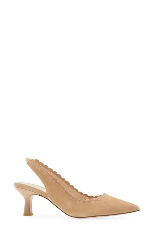 Pelle Moda Kelsa Slingback Pump - Latte
