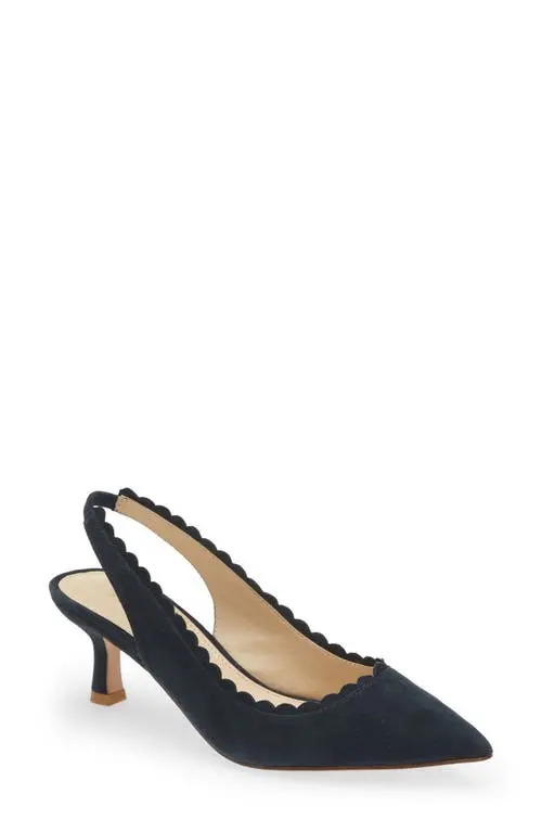 Pelle Moda Kelsa Slingback Pump - Midnight