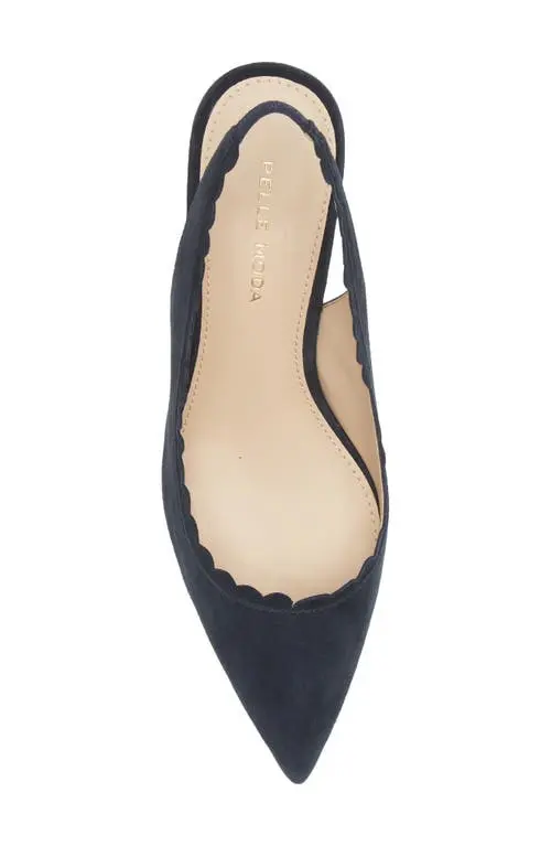 Pelle Moda Kelsa Slingback Pump - Midnight