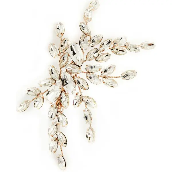 Brides & Hairpins Isadora Crystal Hair Clip - Rose Gold