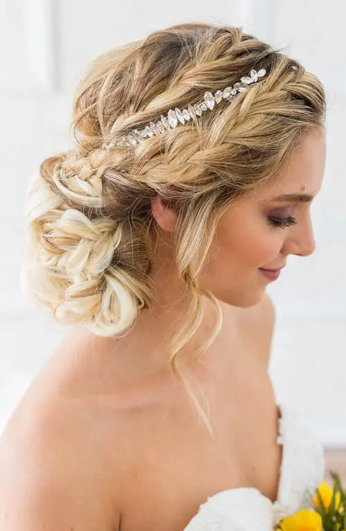 Brides & Hairpins Harlow Crystal Crown Comb - Classic Silver