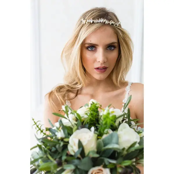 Brides & Hairpins Harlow Crystal Crown Comb - Gold