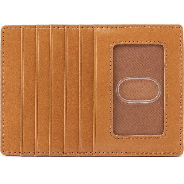 Hobo Euro Slide Leather Credit Card Case - Natural