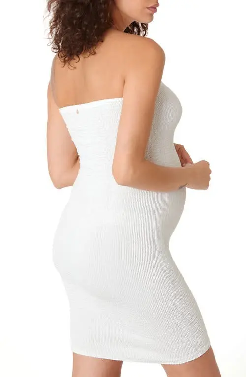 CACHE COEUR Strapless Beach Maternity Dress