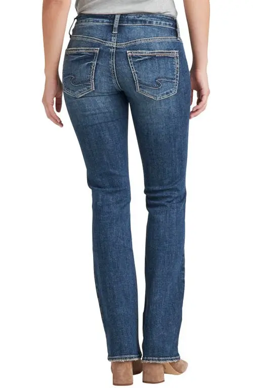 SILVER JEANS CO. Britt Low Rise Slim Bootcut Jeans