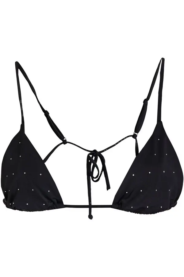 Onia Alexa Embellished Bikini Top