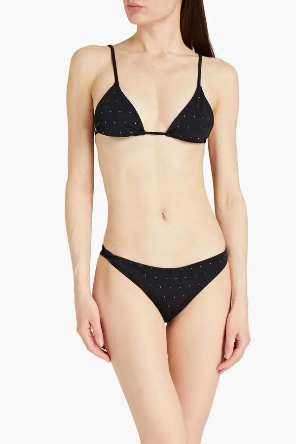 Onia Alexa Embellished Bikini Top