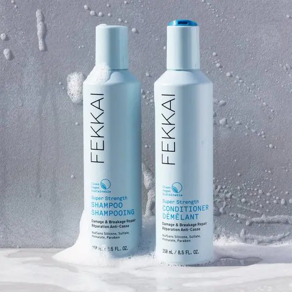 FEKKAI Super Strength Shampoo Damage And Breakage Repair 8.5 Oz