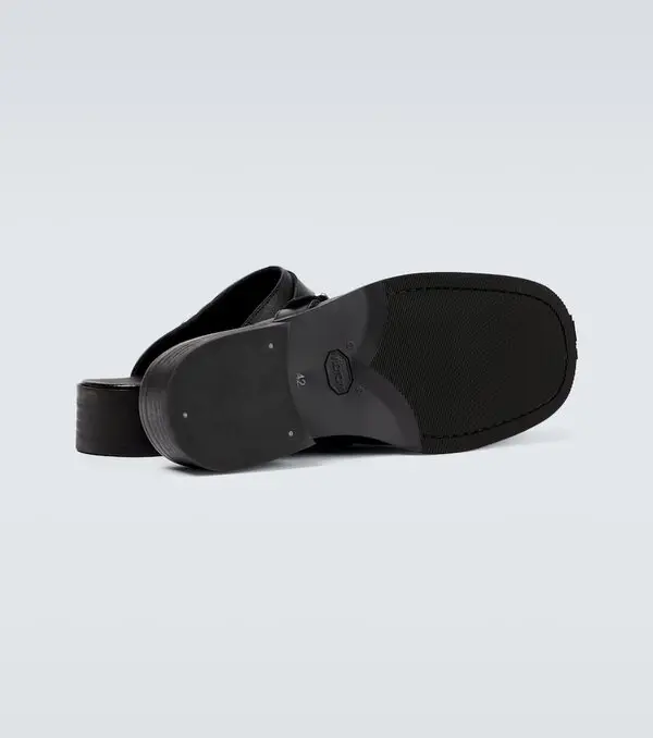 Our Legacy Camion Leather Mules