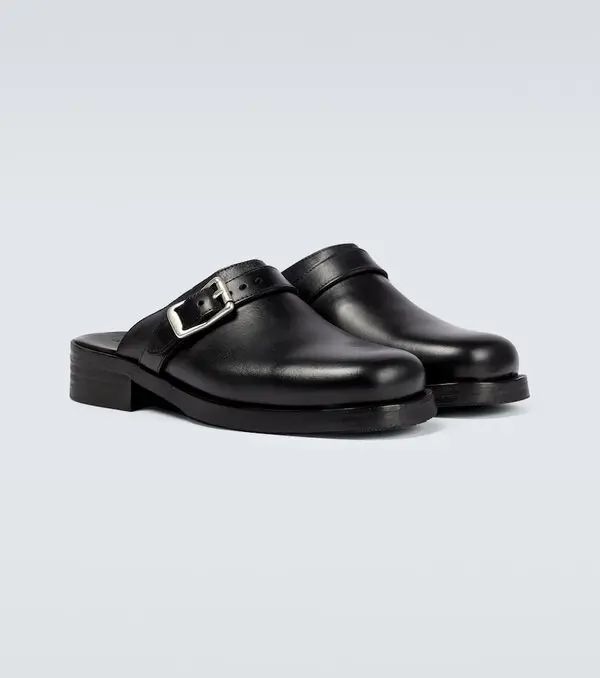 Our Legacy Camion Leather Mules
