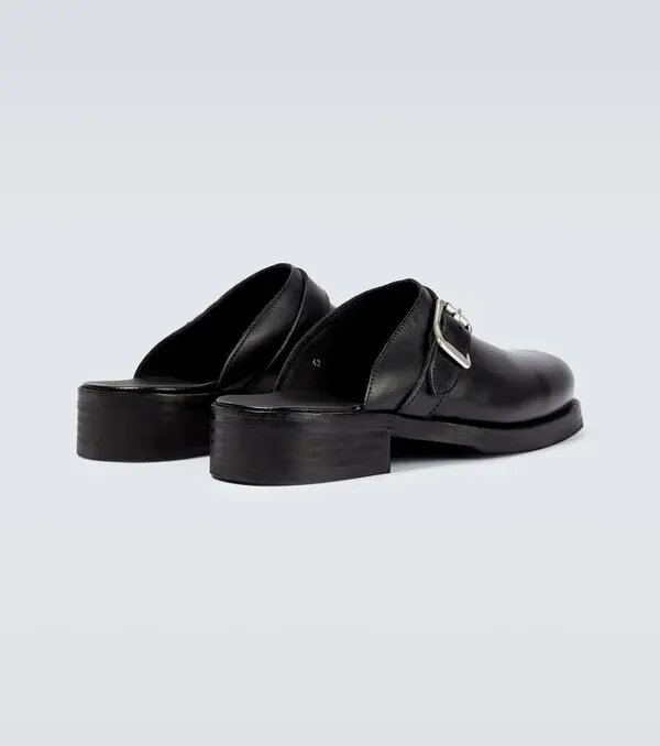 Our Legacy Camion Leather Mules