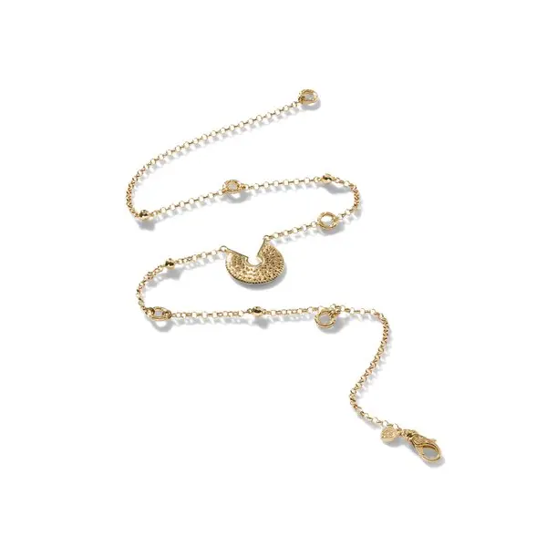 John Hardy Carved Chain Pendant Necklace
