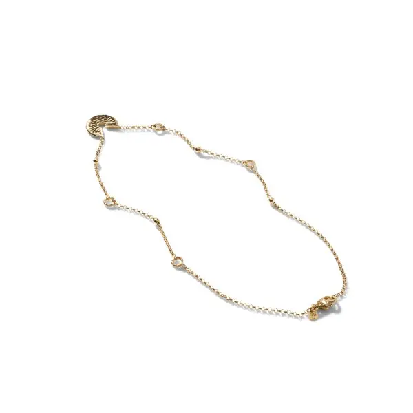 John Hardy Carved Chain Pendant Necklace