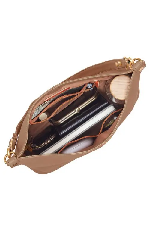 Hobo Pier Leather Tote - Timber Brown