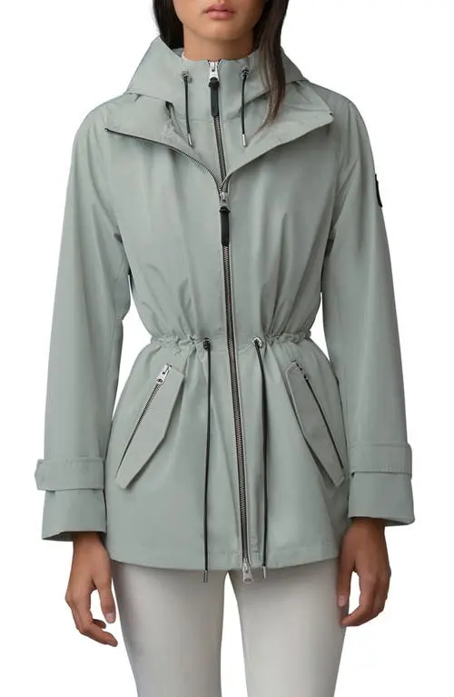 Mackage Melany Hooded Rain Jacket - Jade