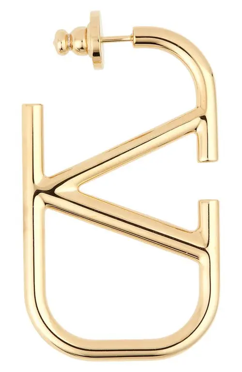 Valentino Garavani Vlogo Huggie Earrings - Oro 18
