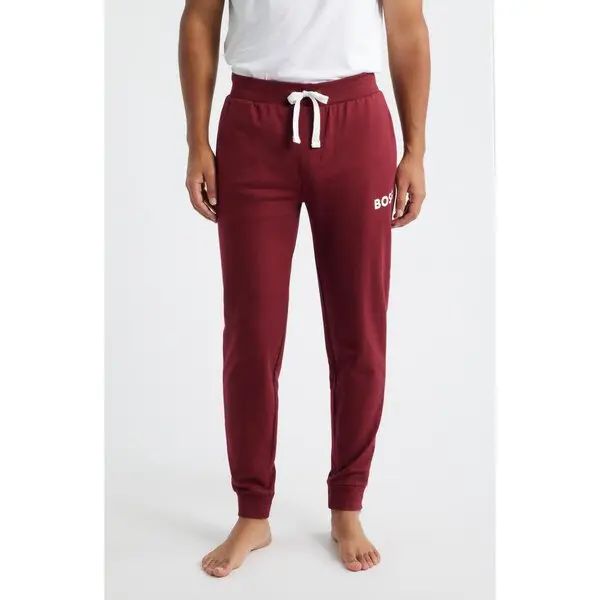 BOSS Ease Pajama Joggers - Red