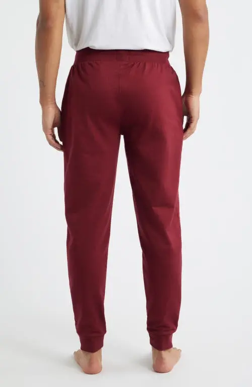 BOSS Ease Pajama Joggers - Red