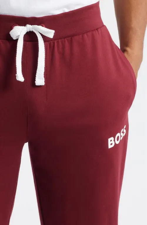 BOSS Ease Pajama Joggers - Red